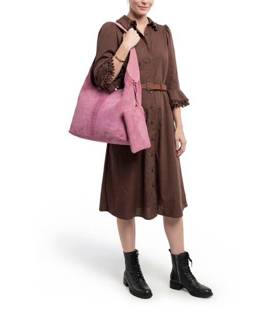 OLD TREND Hydrangea Vintage Ombre Hobo Bag